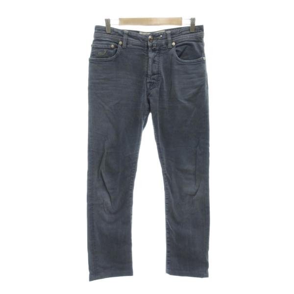 ヤコブコーエン JACOB COHEN イタリア製 デニムパンツ ジーンズ 32 ボタンフライ アンクル丈 インディゴブルー /NU ■GY58 レディース【ブランド】ヤコブコーエン JACOB COHEN【表記サイズ】32【実寸サイズ】ウ...