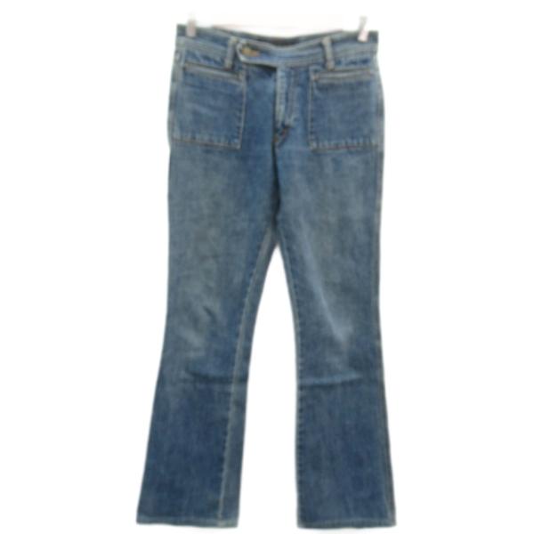 パラノイド PARANOID デニムパンツ ジーンズ 29 青 ブルー ブーツカット /SY10 ■GY58 メンズ【ブランド】パラノイド PARANOID【表記サイズ】29インチ【実寸サイズ】ウエスト：76cm　もも幅：26.5cm　裾幅...