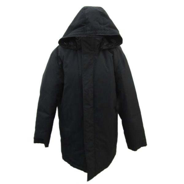 エレメント ELEMENT ダウンジャケット ロング丈 2WAY S 黒 ブラック フード付き /SM8 ■GY58 メンズ【ブランド】エレメント ELEMENT【表記サイズ】S【実寸サイズ】肩幅：50cm　身幅：55cm　袖丈：56cm　...