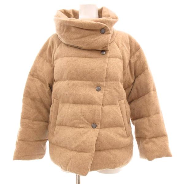 ジャーナルスタンダード JOURNAL STANDARD ダウンジャケット シルク混 スタンドカラー ベージュ /MG ■GY58 レディース【ブランド】ジャーナルスタンダード JOURNAL STANDARD【表記サイズ】サイズ表記なし（...