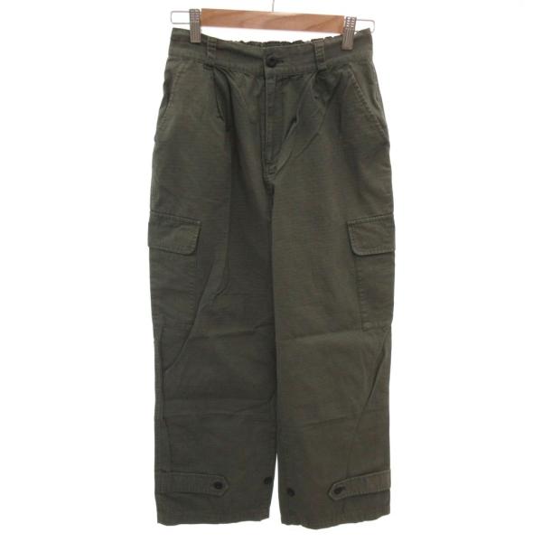レディラックルカ LADY LUCK LUCA 美品 カーゴパンツ 38 緑 グリーン カーゴポケット ミリタリー フロントタック 322105012 /HW ■GY58 レディース【ブランド】レディラックルカ LADY LUCK LUCA...