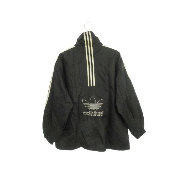 アディダスオリジナルス adidas originals ウィンドブレーカー M 黒 ブラック 長袖 3本ライン トレフォイルロゴ /AH13 ■GY61 メンズ【ブランド】アディダスオリジナルス adidas originals【表記サイ...