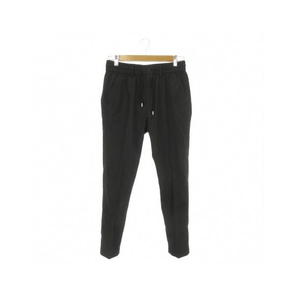ビームスハート BEAMS HEART テーパードパンツ ウエストゴム S 黒 ブラック /AH13 ■GY58 メンズ【ブランド】ビームスハート BEAMS HEART【表記サイズ】S【実寸サイズ】ウエスト：70〜cm　もも幅：26cm　...