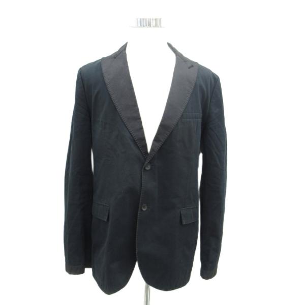 ヒューゴボス HUGO BOSS ボスオレンジ BOSS ORANGE テーラードジャケット シングル ミドル丈 大きいサイズ UK56 4L 濃紺 ダークネイビー /HO23 ■GY61 メンズ【ブランド】ヒューゴボス HUGO BOSS...