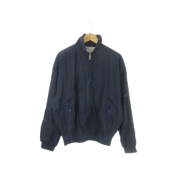 マンシングウェア MUNSINGWEAR Grand Slam ゴルフウェア ジャケット L 紺 ネイビー 長袖 スタンドカラー フラップポケット /AO11【ブランド】マンシングウェア MUNSINGWEAR【表記サイズ】L【実寸サイズ】...