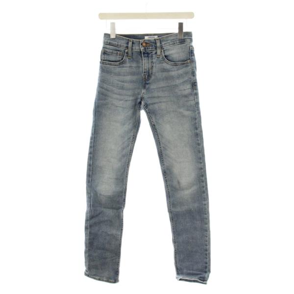 デニゼン DENIZEN デニムパンツ  青 ブルー 色落ち加工 スリムフィット /LP ■GY61 レディース【表記サイズ】実寸サイズをご覧ください【実寸サイズ】ウエスト：62cm　もも幅：24cm　裾幅：15cm　股上：24cm　股下：...