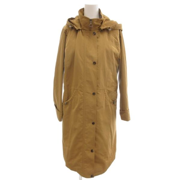 ラフィナータ Raffinata フーデットコート ロング 38 茶 ブラウン 無地 長袖 /KR ■GY61 メンズ【ブランド】ラフィナータ Raffinata【表記サイズ】38【実寸サイズ】肩幅：39cm　身幅：49cm　袖丈：55cm...