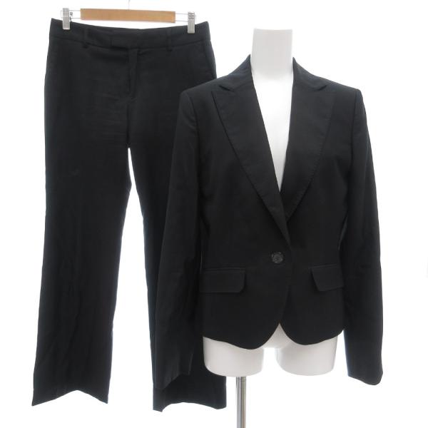 23区 オンワード樫山 COLOMBO スーツ セットアップ テーラードジャケット パンツ シングル 1B 総裏地 ノーベント ストレッチ 40【ブランド】23区 オンワード樫山【表記サイズ】40【実寸サイズ】ジャケット 肩幅：39cm　ジ...