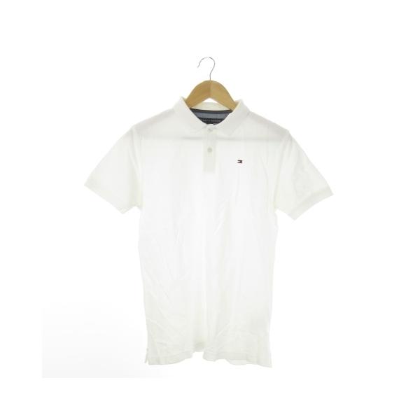 トミーヒルフィガー TOMMY HILFIGER ポロシャツ ゴルフ ボーイズ 男の子 XL 白 ホワイト 半袖 ポロ襟 ロゴワッペン /CK6 ■GY61 キッズ【ブランド】トミーヒルフィガー TOMMY HILFIGER【表記サイズ】X...