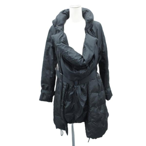 コムサデモード ブロンドオフ ダウンコート ママコート 2way M〜L 黒 ブラック ダッカ―付き ウエストベルト ロング丈 レディース【ブランド】コムサデモード COMME CA DU MODE【表記サイズ】M〜L【実寸サイズ】肩幅：4...