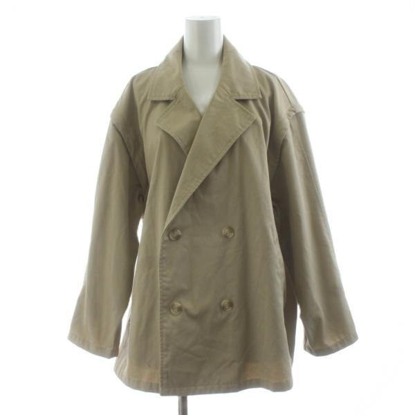 アースミュージック&amp;エコロジー EARTH MUSIC &amp; ECOLOGY 2WAYショートトレンチコート F ベージュ /KU ■GY61 レディース【ブランド】アースミュージック&amp;エコロジー EARTH MUSI...