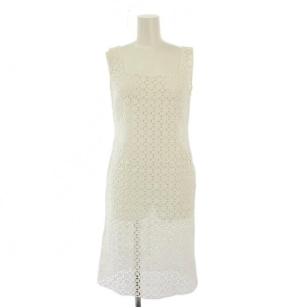 フィロソフィーディアルベルタフェレッティ PHILOSOPHY di ALBERTA FERRETTI タイトワンピース ひざ丈 ノースリーブ スクエアネック【ブランド】フィロソフィーディアルベルタフェレッティ PHILOSOPHY di ...