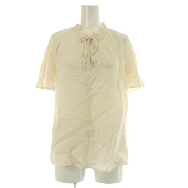 コントワーデコトニエ COMPTOIR DES COTONNIERS 半袖ブラウス ギャザー プルオーバー 7 オフホワイト /MY ■OS ■GY66 レディース【ブランド】コントワーデコトニエ COMPTOIR DES COTONNIE...