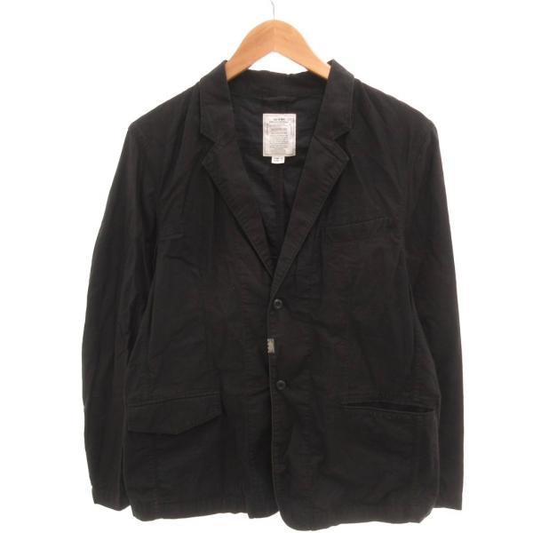 クライミー THE CRIMIE テーラードジャケット シングル 2B M 黒 ブラック /YJ ■GY58 メンズ【表記サイズ】M【実寸サイズ】肩幅：45cm　身幅：51cm　袖丈：60cm　着丈：67cm　　【素材】コットン【色】黒 ブ...