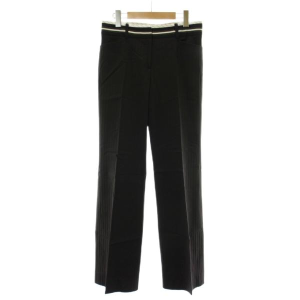 アイシービー iCB パンツ 11 黒 ブラック ストライプ柄 ストレート フルレングス /GR ■GY58 レディース【ブランド】アイシービー iCB【表記サイズ】11【実寸サイズ】ウエスト：78cm　もも幅：27.5cm　裾幅：25.5...