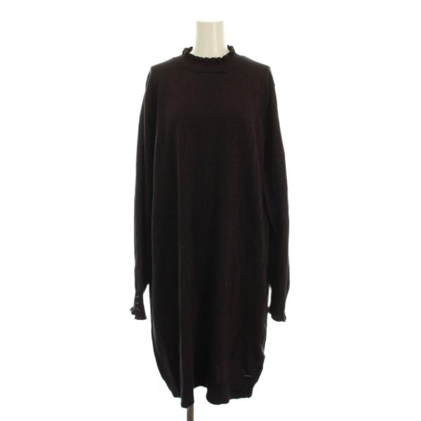 ジュールズ Joules ワンピース ラメ ロング US16 紺 ネイビー ピンク フリルネック 長袖 /YM ■GY58 レディース【表記サイズ】US16【実寸サイズ】肩幅：40cm　身幅：56cm　袖丈：63cm　総丈：90cm　　【素...