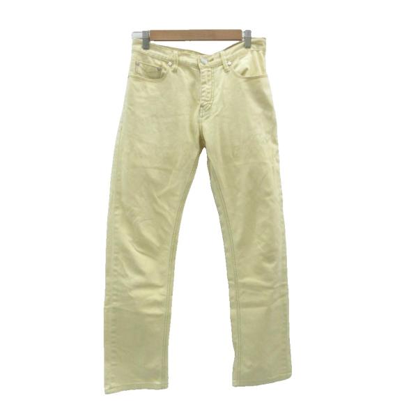 バーバリーブリット BURBERRY BRIT STEADMAN デニムパンツ ジーンズ W31 L44 クリーム色 無地 ロング丈 /YS47 ■GY60 メンズ【ブランド】バーバリーブリット BURBERRY BRIT【表記サイズ】W3...