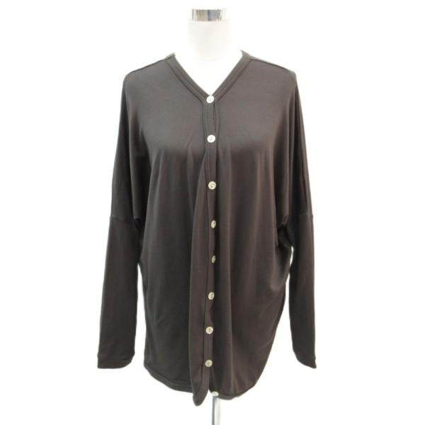 ヤミーグライムス YUMMY GRIMES カーディガン ロング丈 F チャコールグレー Vネック ドルマンスリーブ /SM22 ■GY58 レディース【表記サイズ】F【実寸サイズ】着丈：87cm　ゆき丈：94cm　裾幅：54cm　　【素材...