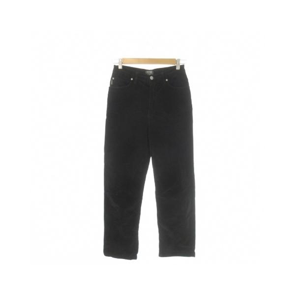 レコパン LES COPAINS JEANS ベロアパンツ 42 黒 ブラック 無地 ハイウエスト 長ズボン /CK57 ■GY59 レディース【ブランド】レコパン LES COPAINS【表記サイズ】42【実寸サイズ】ウエスト：65cm　...