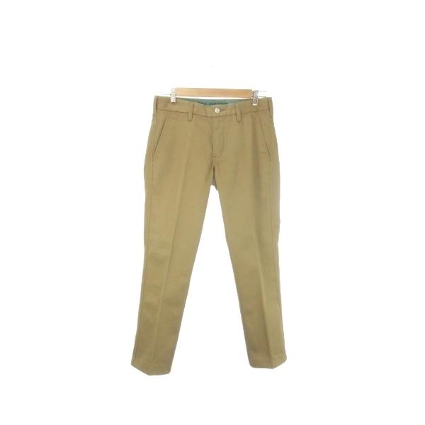 リーバイス Levi's STA-PREST チノパンツ W30 L32 茶 ブラウン 無地 長ズボン ベルトループ /AO14 ■ECC001 メンズ【ブランド】リーバイス Levi's【表記サイズ】W30 L32【実寸サイズ】ウエスト：...