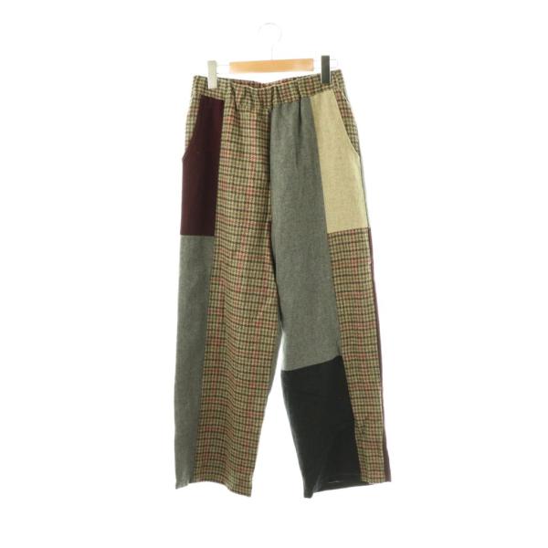 フィグロンドン fig London ワイドパンツ パッチワーク F ベージュ マルチカラー /ES ■ECB001 レディース【ブランド】フィグロンドン fig London【表記サイズ】F【実寸サイズ】ウエスト：66〜cm　もも幅：33...