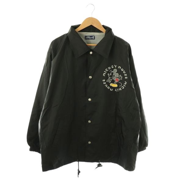ディズニー Disney ジャケット ブルゾン L ブラック /HK ■ECB001 メンズ【ブランド】ディズニー Disney【表記サイズ】L【実寸サイズ】肩幅：56cm　身幅：66cm　着丈：78cm　袖丈：58cm　　【素材】表地：ナ...