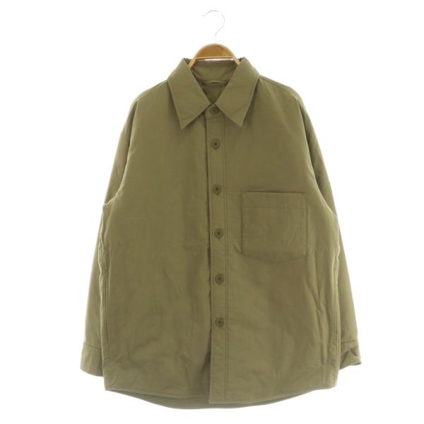 ユニクロ UNIQLO 中綿ジャケット L カーキ /MY ■OS ■ECB001 メンズ【ブランド】ユニクロ UNIQLO【表記サイズ】M【実寸サイズ】肩幅：50cm　身幅：55cm　着丈：76cm　袖丈：55cm　　【素材】表地 綿 ナ...