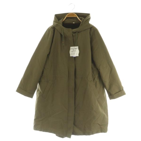 未使用品 トップバリュ TOPVALU SUGO SHELL ボアライナー付コート フード LL ベージュ /MY ■OS ■ECB001 レディース【表記サイズ】LL【実寸サイズ】肩幅：40cm　身幅：64cm　着丈：95cm　袖丈：59...