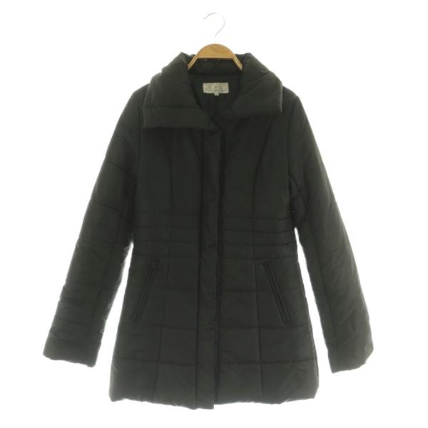 エムドゥ M.deux S.P.R 中綿コート 38 ブラック /MY ■OS ■ECB001 レディース【ブランド】エムドゥ M.deux【表記サイズ】38【実寸サイズ】肩幅：39cm　身幅：44cm　着丈：73cm　袖丈：62cm　　【...