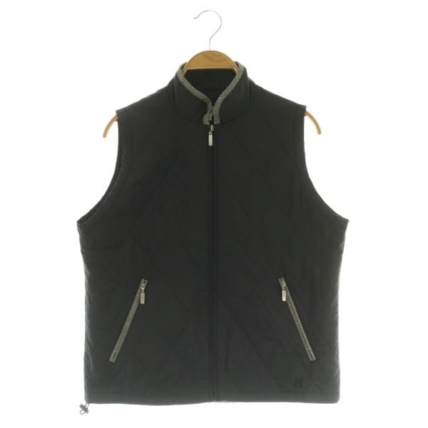 ホンマコレクション HONMA COLLECTION ゴルフウエア 中綿ベスト ジップアップ M ブラック /MY ■OS ■ECB001 メンズ【表記サイズ】M【実寸サイズ】身幅：49cm　着丈：57cm　　【素材】表地 ポリエステル　チ...