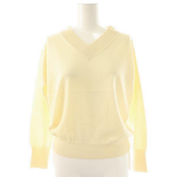 23区 オンワード樫山 BOTTO GIUSEPPE ニット セーター 長袖 ウール 32 アイボリー /NR ■ECC001 レディース【ブランド】23区 オンワード樫山【表記サイズ】32【実寸サイズ】肩幅：42cm　身幅：48.5cm　...