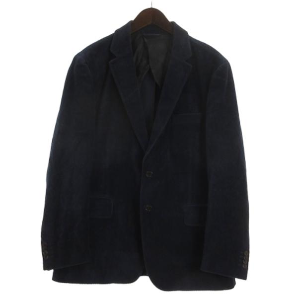 ランズエンド LANDS' END Classic Clothing コーデュロイ ジャケット ネイビー AB7 ■ECD001 メンズ【ブランド】ランズエンド LANDS' END【表記サイズ】AB7【実寸サイズ】肩幅：48cm　身幅：5...