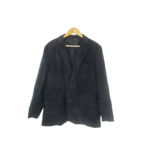 ランズエンド LANDS' END Classic Clothing コーデュロイジャケット 上着 AB7 紺 ネイビー 長袖 テーラードカラー 2つボタン /CK13【ブランド】ランズエンド LANDS' END【表記サイズ】AB7【実寸...