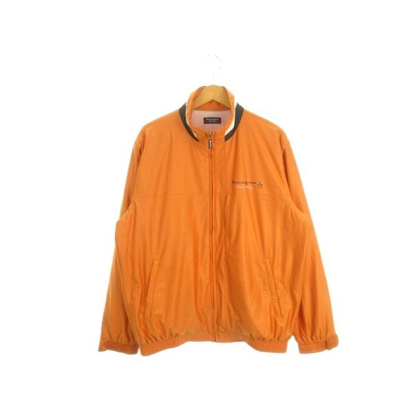 マンシングウェア MUNSINGWEAR Grand Slam ジャケット ジップアップ スタンドカラー ゴルフ 裏地メッシュ L オレンジ /AH30 ■ECD001【ブランド】マンシングウェア MUNSINGWEAR【表記サイズ】L【実...