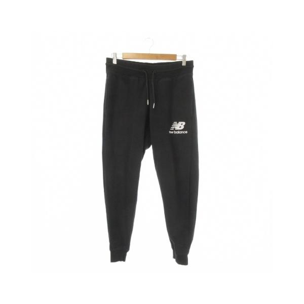 ニューバランス NEW BALANCE スウェット ジョガーパンツ ロゴ M 黒 ブラック /CK50 ■ECD001 メンズ【ブランド】ニューバランス NEW BALANCE【表記サイズ】M【実寸サイズ】ウエスト：80〜cm　もも幅：31...