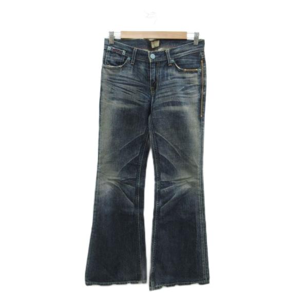 リーバイス レッドループ LEVI'S redloop デニムパンツ ジーンズ ブーツカット フレアパンツ 綿 28 紺 /SY57 ■ECD001 レディース【ブランド】リーバイス レッドループ LEVI'S redloop【表記サイズ】...