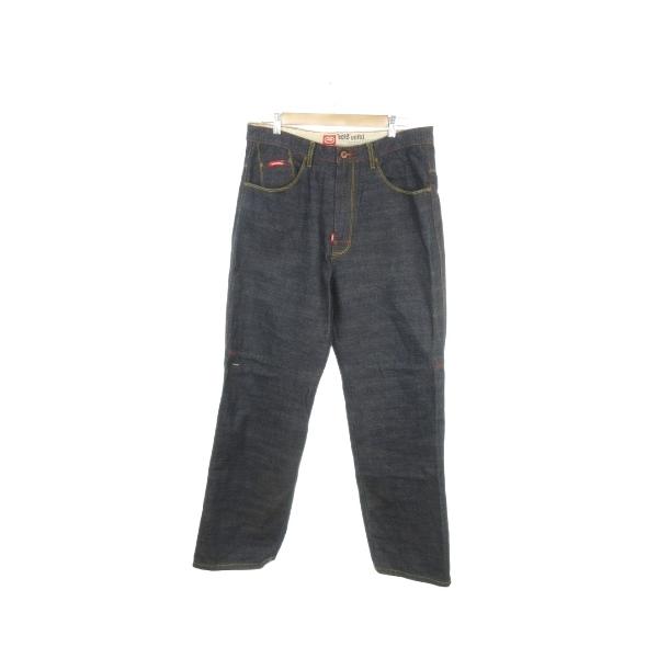 エコーアンリミテッド ecko unltd デニムパンツ ジーンズ ワイド 36 紺 ネイビー /MN19 ■ECD001 メンズ【表記サイズ】36【実寸サイズ】ウエスト：88cm　もも幅：30.5cm　裾幅：22.5cm　股上：32cm　...