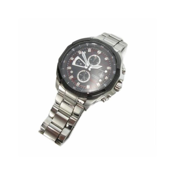 ザ クロックハウス THE CLOCK HOUSE MULTI LAYER SERIES シルバーカラー クロノグラフ メタルバンド 回転ベゼル /CK42 ■GY58 メンズ【表記サイズ】サイズ表記なし(実寸サイズをご覧ください)【実寸サ...