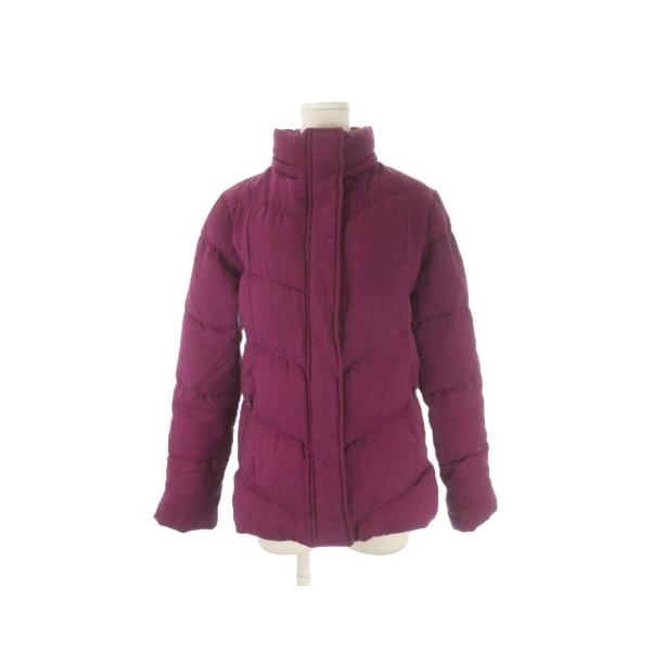 ユニクロ UNIQLO Down Collection ダウンジャケット スタンドカラー S ワイン /CK28 ■ECD001 【ブランド】ユニクロ UNIQLO【表記サイズ】S【実寸サイズ】肩幅：39cm　身幅：45cm　袖丈：59cm...