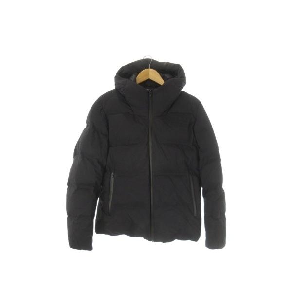ユニクロ UNIQLO ダウンジャケット フーディ ボリューム L 黒 ブラック /CK7 ■ECD001 メンズ【ブランド】ユニクロ UNIQLO【表記サイズ】L【実寸サイズ】肩幅：46cm　身幅：59cm　袖丈：63cm　着丈：65cm...