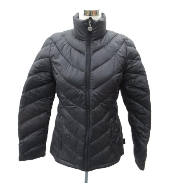 マーヴィンリチャーズ Marvin Richards ダウンジャケット 上着 ミドル丈 スタンドカラー M 黒 /SY11 ■ECD001 レディース【表記サイズ】M【実寸サイズ】肩幅：39cm　身幅：46cm　袖丈：63cm　着丈：66c...