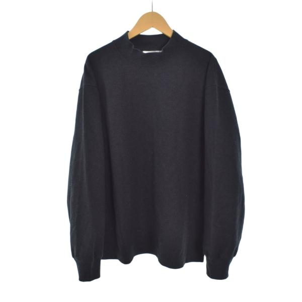 ユニクロ UNIQLO ユー U ブラッシュドジャージーモックネックTシャツ L グレー ■ECC001 メンズ【ブランド】ユニクロ UNIQLO【表記サイズ】L【実寸サイズ】肩幅：52cm　身幅：57cm　着丈：63cm　袖丈：56cm　...