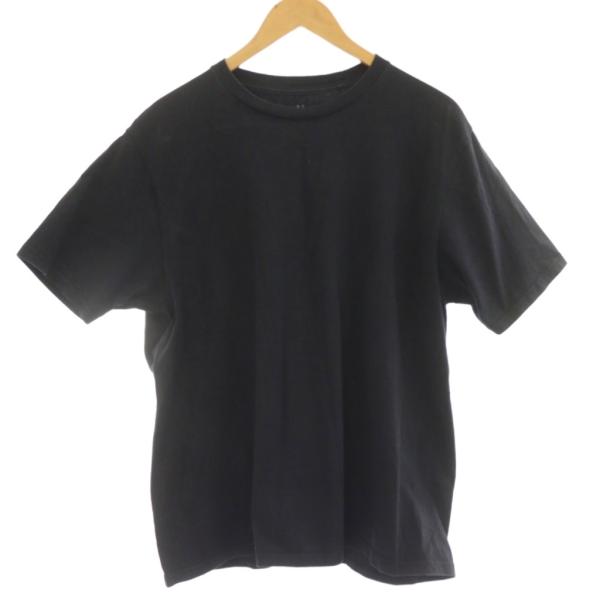 バトナー BATONER Tシャツ 綿 3 黒 アパレル /DU ■ECD001 メンズ【ブランド】バトナー BATONER【表記サイズ】3【実寸サイズ】肩幅：48cm　身幅：114cm　着丈：68cm　袖丈：23cm　　【素材】綿【色】黒...