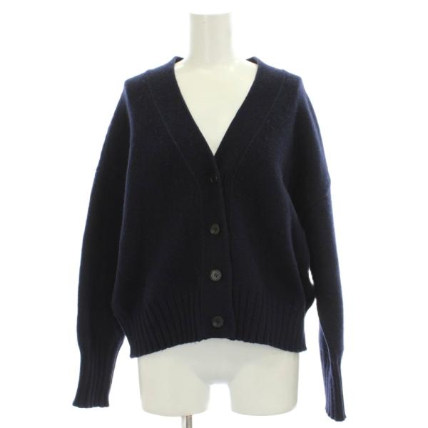 マカフィー MACPHEE トゥモローランド カーディガン ウール S 紺 ネイビー 無地 Vネック 長袖 /GG ■ECD001 レディース【ブランド】マカフィー MACPHEE トゥモローランド【表記サイズ】S【実寸サイズ】肩幅：57....