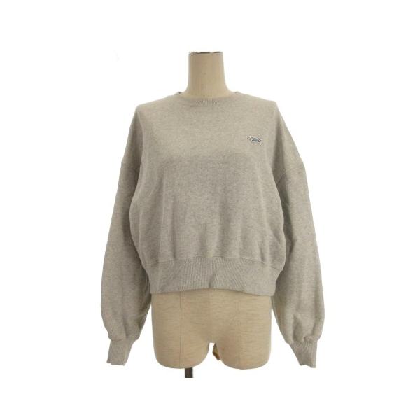 コーエン coen × PENNEYS THE FOX COLLECTION トレーナー クロップド 裏毛 スウェット 杢グレー 260227E ■ECD001 レディース【ブランド】コーエン coen【表記サイズ】F【実寸サイズ】肩幅：6...