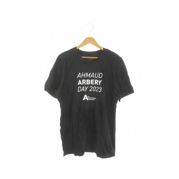 アディダス adidas Tシャツ M 黒 ブラック 半袖 ラウンドネック プリント /MN13 ■ECA002 メンズ【ブランド】アディダス adidas【表記サイズ】MREGULAR FIT【実寸サイズ】肩幅：41cm　身幅：51cm　...