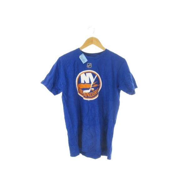 アディダス adidas THE GO-TO TEE Tシャツ M 青 ブルー 半袖 アイスホッケー ロゴプリント ラウンドネック /CK10 ■ECA002 メンズ【ブランド】アディダス adidas【表記サイズ】M【実寸サイズ】肩幅：4...