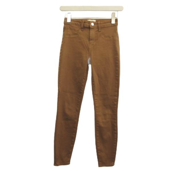 ラジャンス L'AGENCE パンツ スラックス 24 茶 ブラウン 長ズボン スキニー /RN ■GY61【ブランド】ラジャンス L'AGENCE【表記サイズ】24【実寸サイズ】ウエスト：60cm　もも幅：19cm　裾幅：10cm　股上：...