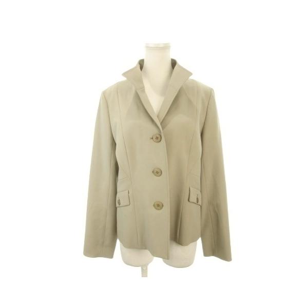 セシオセラ CECI OU CELA refined ジャケット 上着 38 茶 ブラウン 無地 立ち襟 総裏地 長袖 /MN36 ■ECC002 レディース【表記サイズ】38【実寸サイズ】肩幅：38cm　身幅：46cm　袖丈：59cm　着...