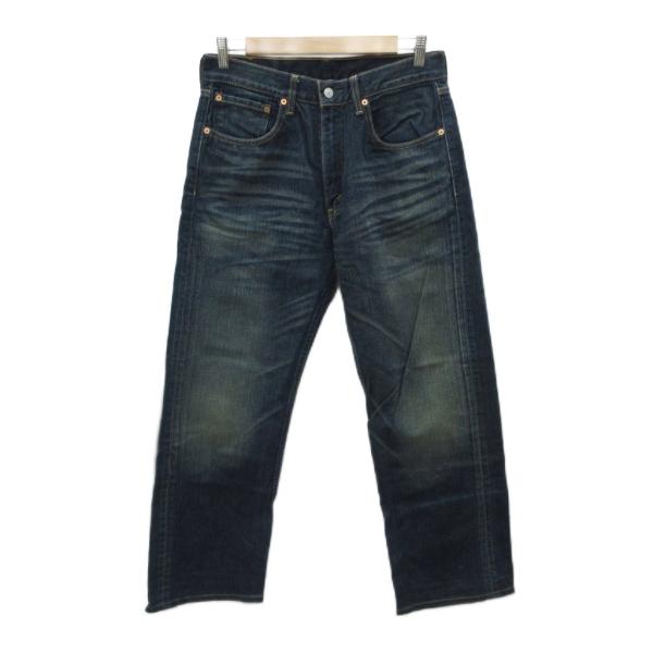 リーバイス Levi's 534 デニムパンツ ジーンズ ストレートパンツ 32 インディゴ ユーズド加工 アンクル丈 /YS6 ■ECC002 メンズ【ブランド】リーバイス Levi's【表記サイズ】32【実寸サイズ】ウエスト：72cm　...